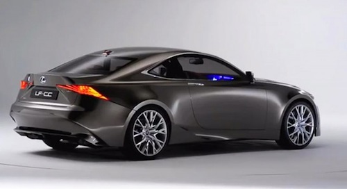 New Lexus LF-CC video previews 2014 IS coupe | Torque News